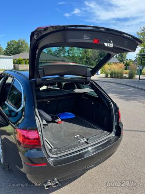 Black BMW 5 Series 2015 in Tallinn, with an engine capacity of 2.00 L and mileage of 301 thousand km for 10000 €, photo 13 on AUTOMOTO.COM.LV