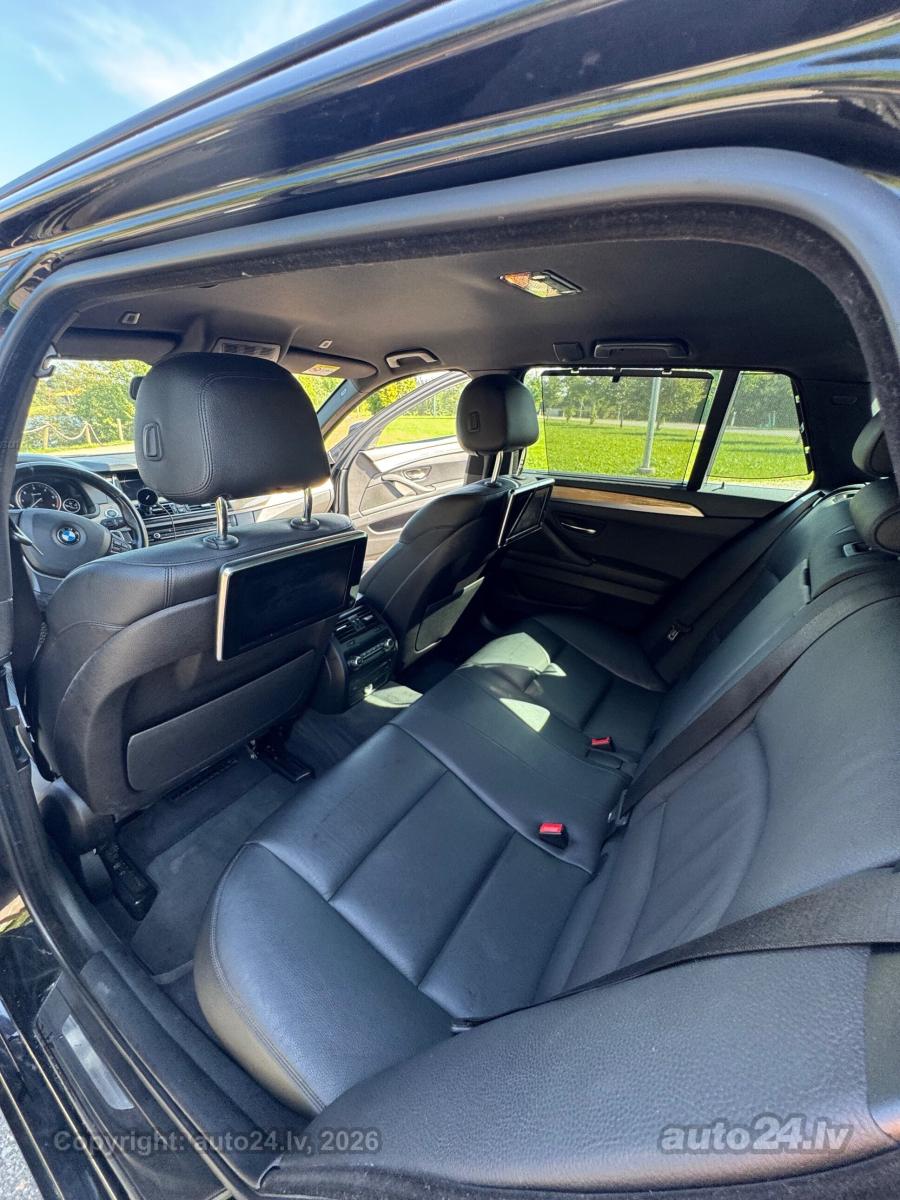 Black BMW 5 Series 2015 in Tallinn, with an engine capacity of 2.00 L and mileage of 301 thousand km for 10000 €, photo 16 on AUTOMOTO.COM.LV