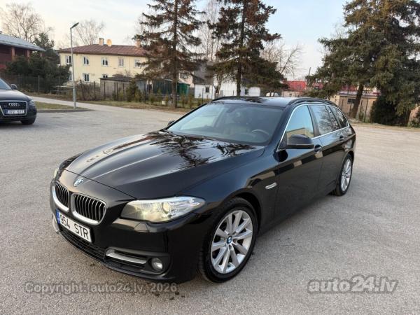 Black BMW 5 Series 2016 in Tartu, with an engine capacity of 2.00 L and mileage of 172 thousand km for 13900 €, photo 2 on AUTOMOTO.COM.LV