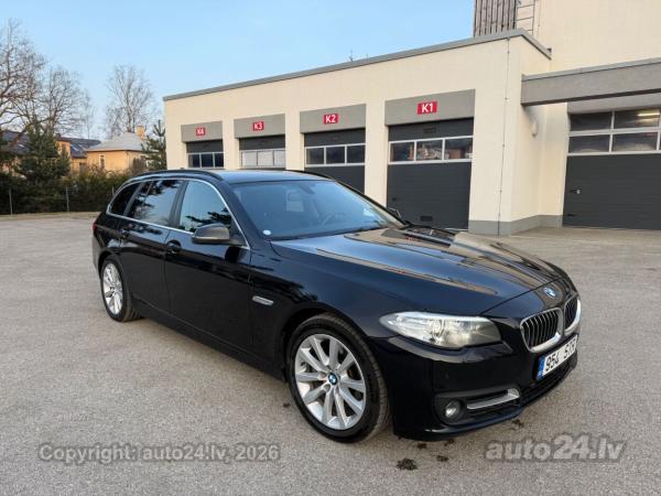 Black BMW 5 Series 2016 in Tartu, with an engine capacity of 2.00 L and mileage of 172 thousand km for 13900 €, photo 3 on AUTOMOTO.COM.LV