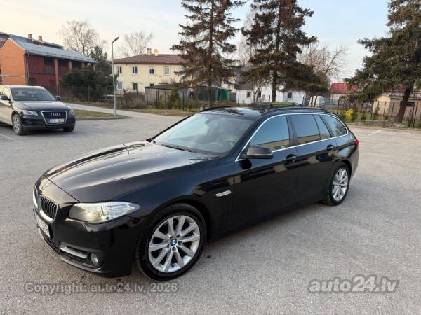 Black BMW 5 Series 2016 in Tartu, with an engine capacity of 2.00 L and mileage of 172 thousand km for 13900 €, photo 5 on AUTOMOTO.COM.LV