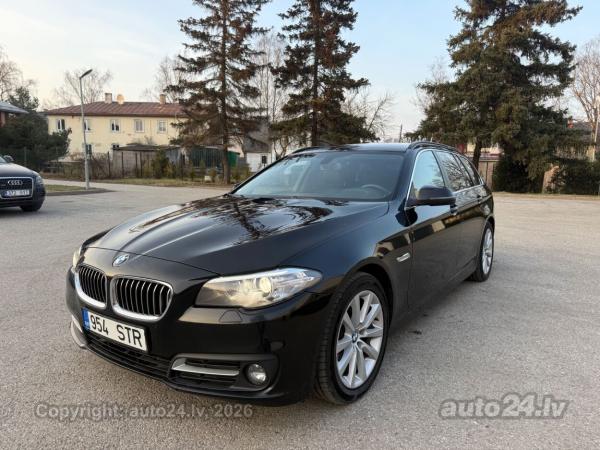 Black BMW 5 Series 2016 in Tartu, with an engine capacity of 2.00 L and mileage of 172 thousand km for 13900 €, photo 8 on AUTOMOTO.COM.LV