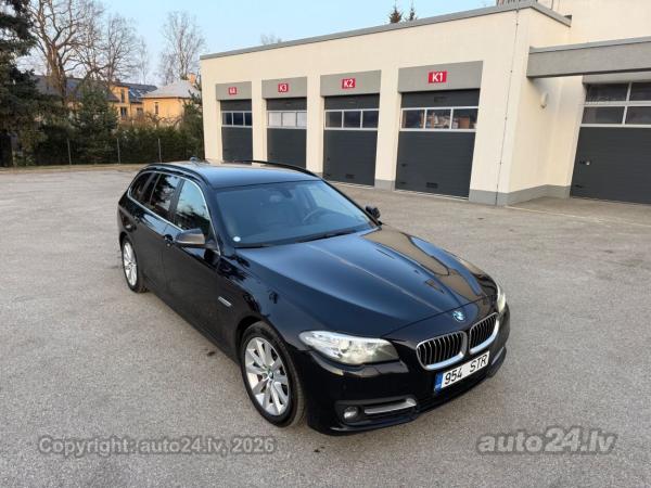 Black BMW 5 Series 2016 in Tartu, with an engine capacity of 2.00 L and mileage of 172 thousand km for 13900 €, photo 9 on AUTOMOTO.COM.LV