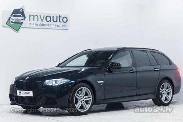 Black BMW 5 Series 2016 in Tallinn, with an engine capacity of 3.00 L and mileage of 276 thousand km for 13990 €, photo 1 on AUTOMOTO.COM.LV