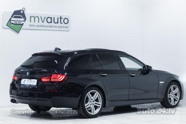 Black BMW 5 Series 2016 in Tallinn, with an engine capacity of 3.00 L and mileage of 276 thousand km for 13990 €, photo 2 on AUTOMOTO.COM.LV
