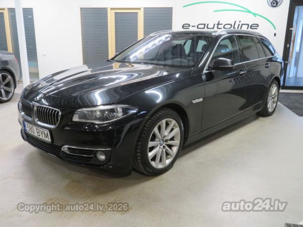 Melns BMW 5 Series 2016 Tallina, ar dzinēja tilpumu 3.00 L un nobraukumu 400 tūkst. km par 10800 €, foto 1 vietnē AUTOMOTO.COM.LV