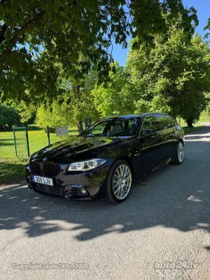 Black BMW 5 Series 2016 in Tallinn, with an engine capacity of 3.00 L and mileage of 301 thousand km for 15300 €, photo  on AUTOMOTO.COM.LV