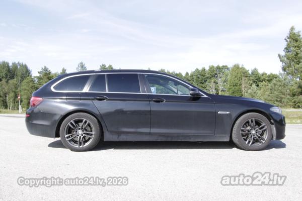 Black BMW 5 Series 2016 in Tartu, with an engine capacity of 2.00 L and mileage of 334 thousand km for 12000 €, photo 5 on AUTOMOTO.COM.LV