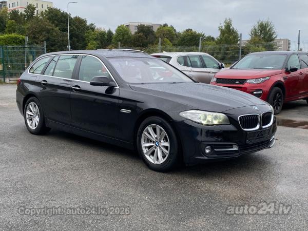 BMW 5 Series 2016 in Tallinn on AUTOMOTO.COM.LV Black BMW 5 Series 2016 in Tallinn, with an engine capacity of 2.00 L and mileage of 0 thousand km for 7950 €, photo 3 on AUTOMOTO.COM.LV