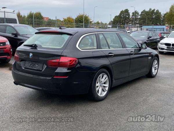 BMW 5 Series 2016 in Tallinn on AUTOMOTO.COM.LV Black BMW 5 Series 2016 in Tallinn, with an engine capacity of 2.00 L and mileage of 0 thousand km for 7950 €, photo 7 on AUTOMOTO.COM.LV
