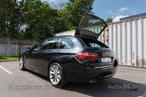 Black BMW 5 Series 2017 in Tallinn, with an engine capacity of 2.00 L and mileage of 241 thousand km for 14500 €, photo 7 on AUTOMOTO.COM.LV