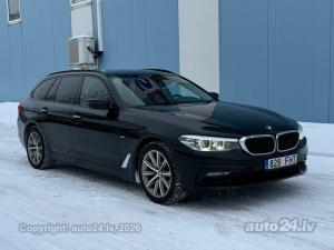 Melns BMW 5 Series 2017 Tallina, ar dzinēja tilpumu 2.00 L un nobraukumu 287 tūkst. km par 14990 €, foto  vietnē AUTOMOTO.COM.LV