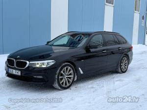 Black BMW 5 Series 2017 in Tallinn, with an engine capacity of 2.00 L and mileage of 287 thousand km for 14990 €, photo 2 on AUTOMOTO.COM.LV