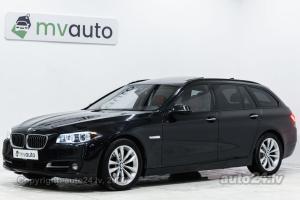 Melns BMW 5 Series 2017 Tallina, ar dzinēja tilpumu 2.00 L un nobraukumu 283 tūkst. km par 11990 €, foto  vietnē AUTOMOTO.COM.LV