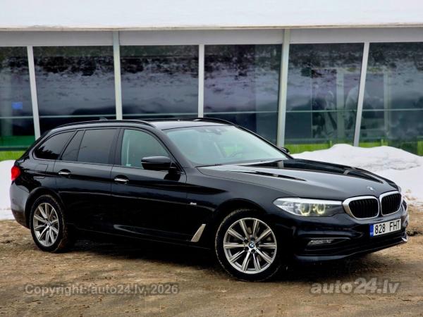 Black BMW 5 Series 2017 in Tallinn, with an engine capacity of 2.00 L and mileage of 289 thousand km for 14999 €, photo 1 on AUTOMOTO.COM.LV
