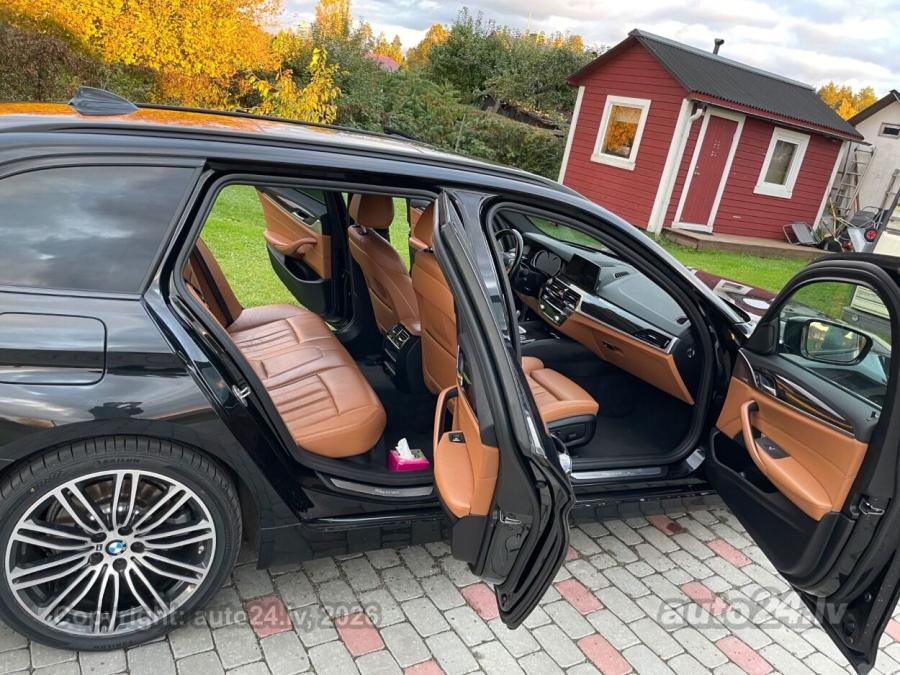 Melns BMW 5 Series 2017 Tallina, ar dzinēja tilpumu 2.00 L un nobraukumu 252 tūkst. km par 17250 €, foto 8 vietnē AUTOMOTO.COM.LV