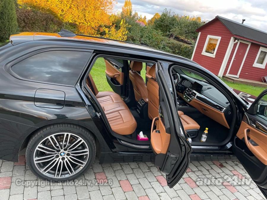 Melns BMW 5 Series 2017 Tallina, ar dzinēja tilpumu 2.00 L un nobraukumu 252 tūkst. km par 17250 €, foto 9 vietnē AUTOMOTO.COM.LV