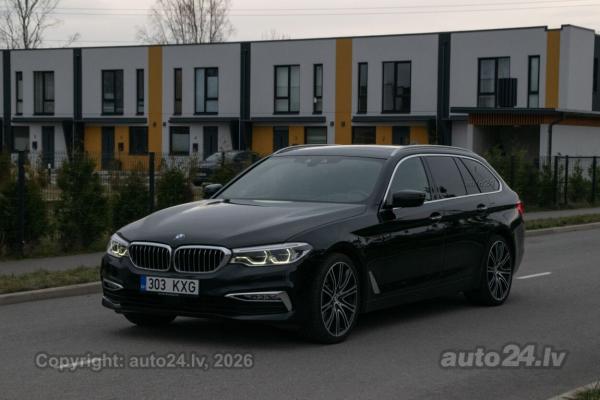 Melns BMW 5 Series 2017 Tartu, ar dzinēja tilpumu 3.00 L un nobraukumu 229 tūkst. km par 24500 €, foto  vietnē AUTOMOTO.COM.LV
