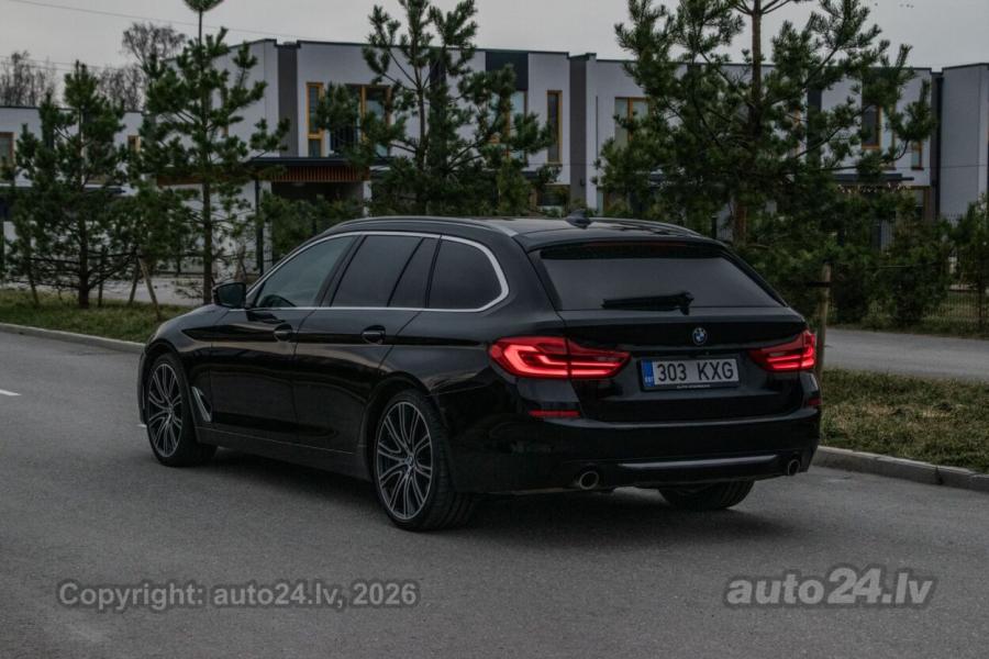 Black BMW 5 Series 2017 in Tartu, with an engine capacity of 3.00 L and mileage of 229 thousand km for 24500 €, photo 2 on AUTOMOTO.COM.LV