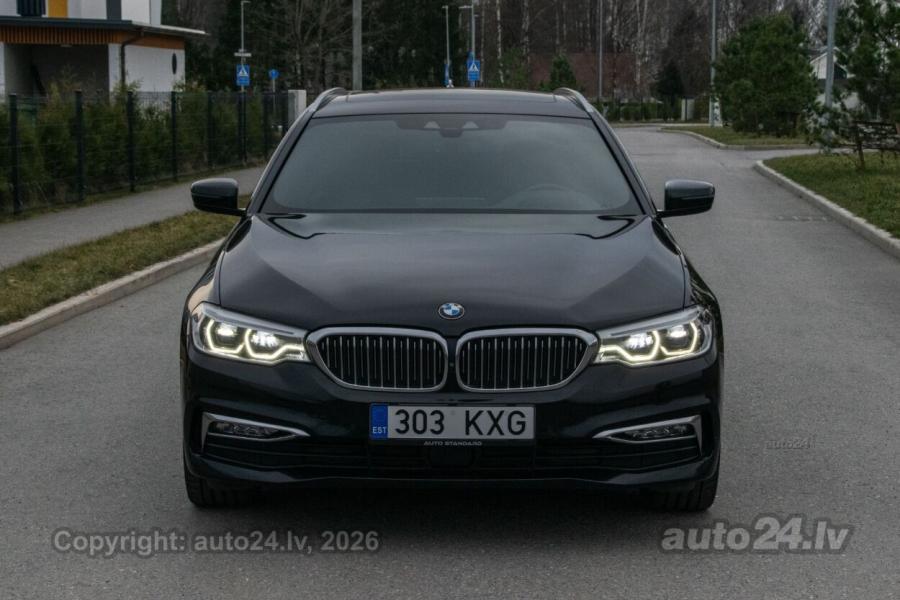 Black BMW 5 Series 2017 in Tartu, with an engine capacity of 3.00 L and mileage of 229 thousand km for 24500 €, photo 3 on AUTOMOTO.COM.LV