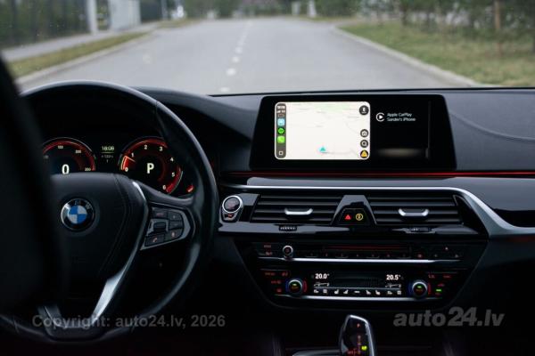 Black BMW 5 Series 2017 in Tartu, with an engine capacity of 3.00 L and mileage of 229 thousand km for 24500 €, photo 11 on AUTOMOTO.COM.LV