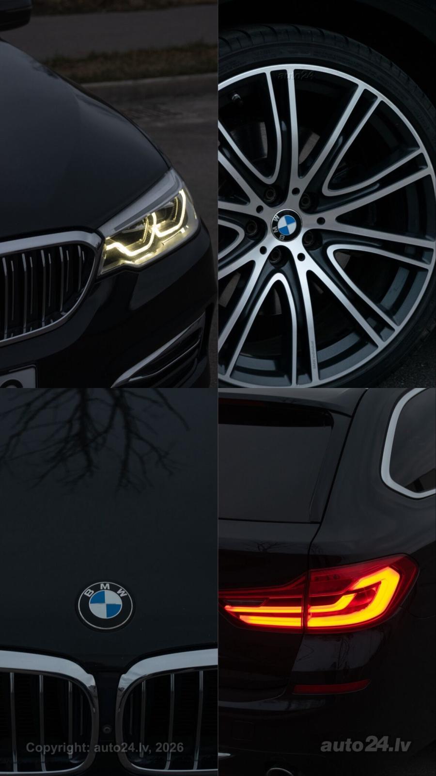 Black BMW 5 Series 2017 in Tartu, with an engine capacity of 3.00 L and mileage of 229 thousand km for 24500 €, photo 16 on AUTOMOTO.COM.LV