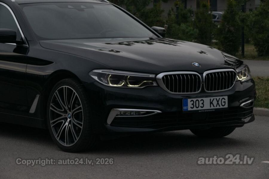 Black BMW 5 Series 2017 in Tartu, with an engine capacity of 3.00 L and mileage of 229 thousand km for 24500 €, photo 17 on AUTOMOTO.COM.LV