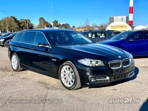 Black BMW 5 Series 2017 in Tallinn, with an engine capacity of 2.00 L and mileage of 148 thousand km for 13999 €, photo  on AUTOMOTO.COM.LV