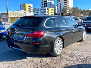 Black BMW 5 Series 2017 in Tallinn, with an engine capacity of 2.00 L and mileage of 148 thousand km for 13999 €, photo 3 on AUTOMOTO.COM.LV