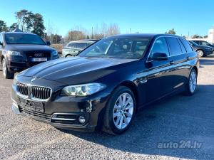 Black BMW 5 Series 2017 in Tallinn, with an engine capacity of 2.00 L and mileage of 148 thousand km for 13999 €, photo 4 on AUTOMOTO.COM.LV