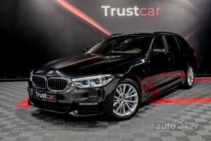 Melns BMW 5 Series 2017 Pērnava, ar dzinēja tilpumu 2.00 L un nobraukumu 225 tūkst. km par 17950 €, foto  vietnē AUTOMOTO.COM.LV