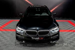 Black BMW 5 Series 2017 in Parnu, with an engine capacity of 2.00 L and mileage of 225 thousand km for 17950 €, photo 3 on AUTOMOTO.COM.LV