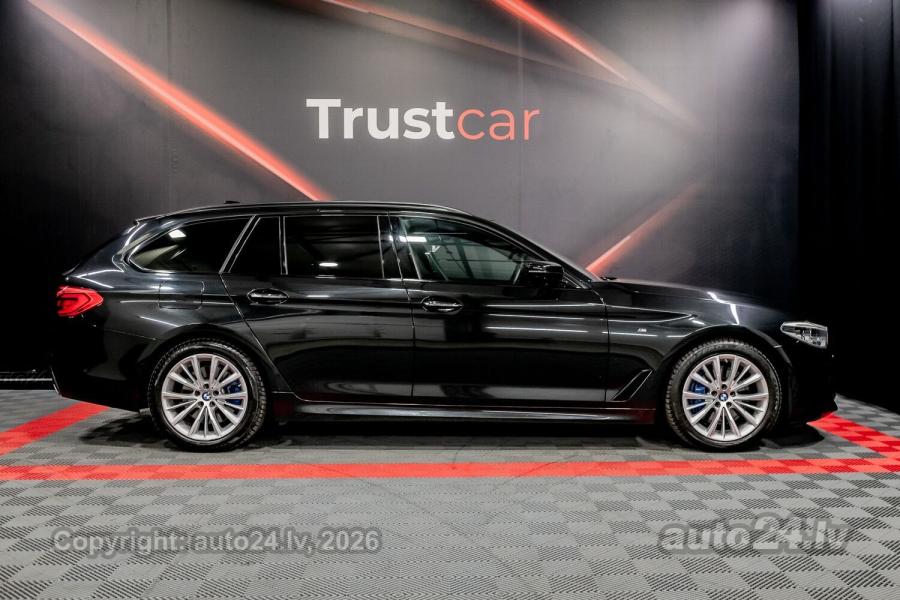 Black BMW 5 Series 2017 in Parnu, with an engine capacity of 2.00 L and mileage of 225 thousand km for 17950 €, photo 11 on AUTOMOTO.COM.LV