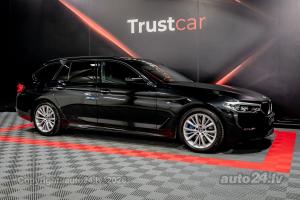 Black BMW 5 Series 2017 in Parnu, with an engine capacity of 2.00 L and mileage of 225 thousand km for 17950 €, photo 12 on AUTOMOTO.COM.LV