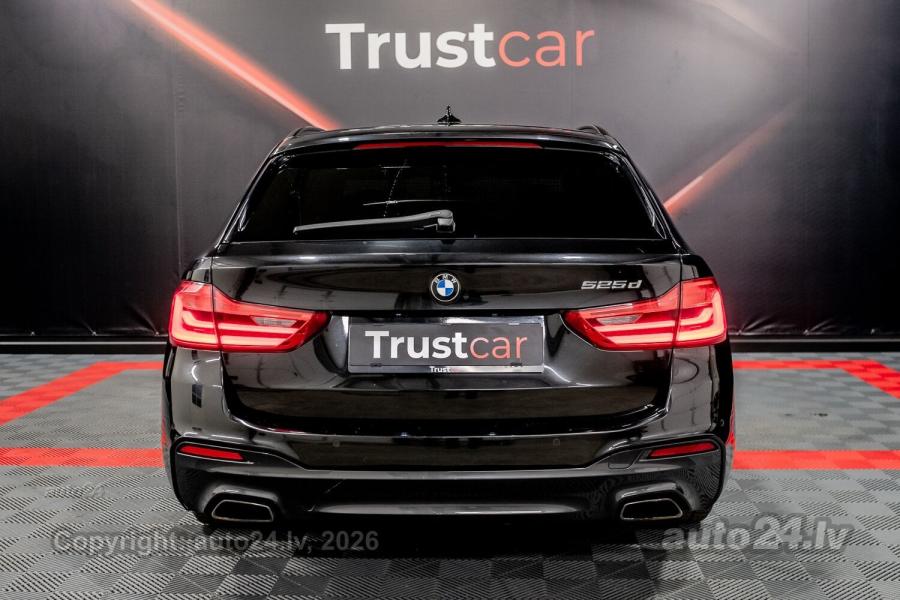 Black BMW 5 Series 2017 in Parnu, with an engine capacity of 2.00 L and mileage of 225 thousand km for 17950 €, photo 13 on AUTOMOTO.COM.LV