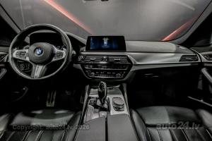 Black BMW 5 Series 2017 in Parnu, with an engine capacity of 2.00 L and mileage of 225 thousand km for 17950 €, photo 19 on AUTOMOTO.COM.LV