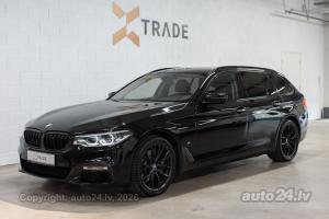 Melns BMW 5 Series 2017 Tallina, ar dzinēja tilpumu 3.00 L un nobraukumu 261 tūkst. km par 18490 €, foto  vietnē AUTOMOTO.COM.LV