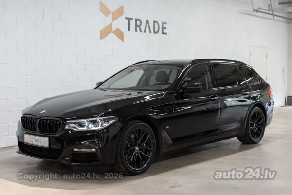 Black BMW 5 Series 2017 in Tallinn, with an engine capacity of 3.00 L and mileage of 261 thousand km for 18490 €, photo 1 on AUTOMOTO.COM.LV