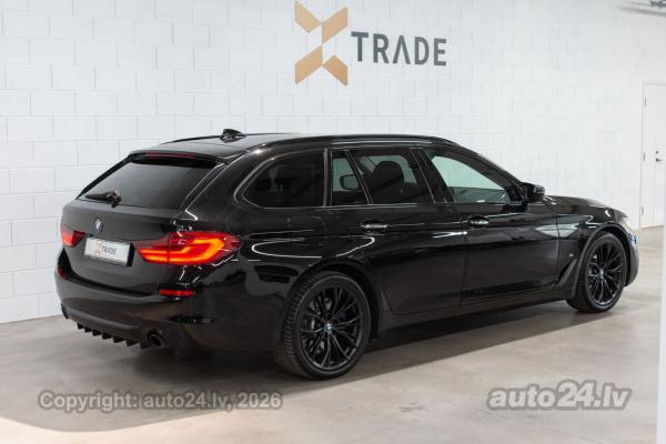 Black BMW 5 Series 2017 in Tallinn, with an engine capacity of 3.00 L and mileage of 261 thousand km for 18490 €, photo 2 on AUTOMOTO.COM.LV