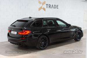 Black BMW 5 Series 2017 in Tallinn, with an engine capacity of 3.00 L and mileage of 261 thousand km for 18490 €, photo 3 on AUTOMOTO.COM.LV