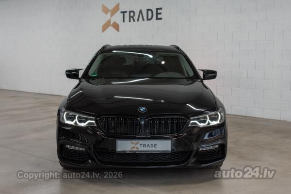 Black BMW 5 Series 2017 in Tallinn, with an engine capacity of 3.00 L and mileage of 261 thousand km for 18490 €, photo 5 on AUTOMOTO.COM.LV