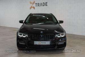 Black BMW 5 Series 2017 in Tallinn, with an engine capacity of 3.00 L and mileage of 261 thousand km for 18490 €, photo 6 on AUTOMOTO.COM.LV