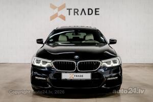 Black BMW 5 Series 2017 in Parnu, with an engine capacity of 3.00 L and mileage of 237 thousand km for 24490 €, photo 4 on AUTOMOTO.COM.LV
