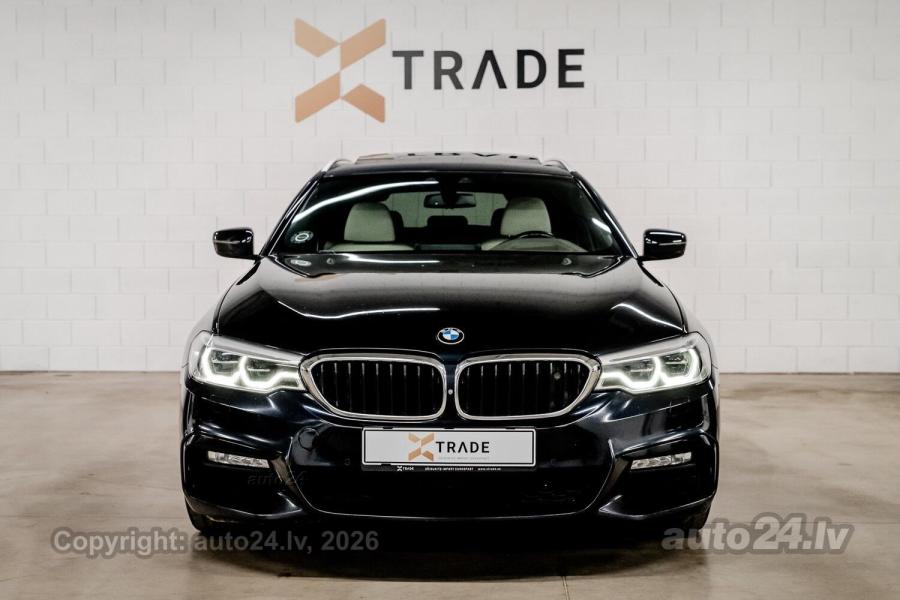 Black BMW 5 Series 2017 in Parnu, with an engine capacity of 3.00 L and mileage of 237 thousand km for 24490 €, photo 4 on AUTOMOTO.COM.LV