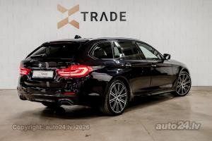 Black BMW 5 Series 2017 in Parnu, with an engine capacity of 3.00 L and mileage of 237 thousand km for 24490 €, photo 7 on AUTOMOTO.COM.LV