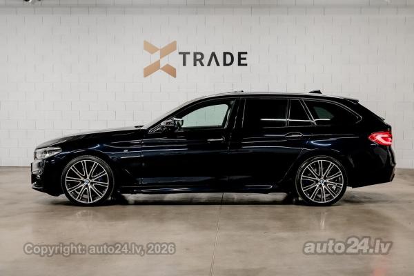 Black BMW 5 Series 2017 in Parnu, with an engine capacity of 3.00 L and mileage of 237 thousand km for 24490 €, photo 7 on AUTOMOTO.COM.LV