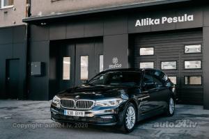 Black BMW 5 Series 2017 in Tallinn, with an engine capacity of 2.00 L and mileage of 184 thousand km for 19990 €, photo  on AUTOMOTO.COM.LV