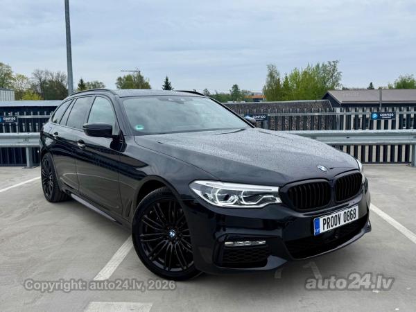 Melns BMW 5 Series 2017 Tallina, ar dzinēja tilpumu 3.00 L un nobraukumu 175 tūkst. km par 23900 €, foto 1 vietnē AUTOMOTO.COM.LV