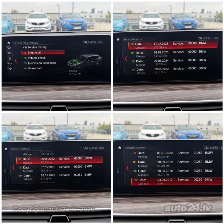 Melns BMW 5 Series 2017 Tallina, ar dzinēja tilpumu 3.00 L un nobraukumu 175 tūkst. km par 23900 €, foto 26 vietnē AUTOMOTO.COM.LV
