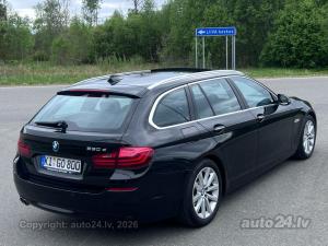 Black BMW 5 Series 2017 in Tallinn, with an engine capacity of 3.00 L and mileage of 277 thousand km for 12790 €, photo 7 on AUTOMOTO.COM.LV